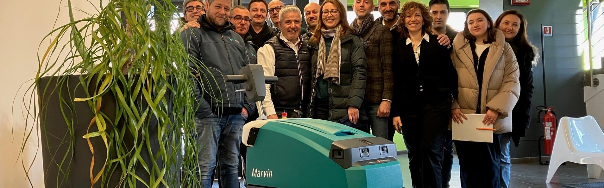 Lavapavimenti Robomatic Marvin di Wetrok, una collaborazione ...